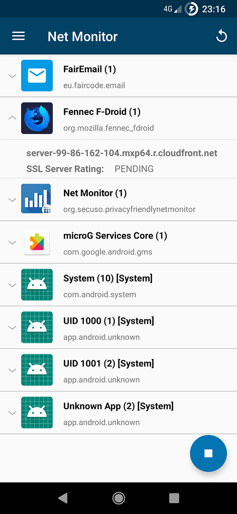 Fennec for f-droid connecting to cloudfront - Apps - F-Droid Forum