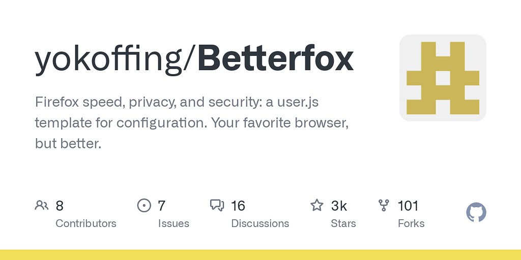 Integrate Betterfox with Fennec F Droid - Apps - F-Droid Forum