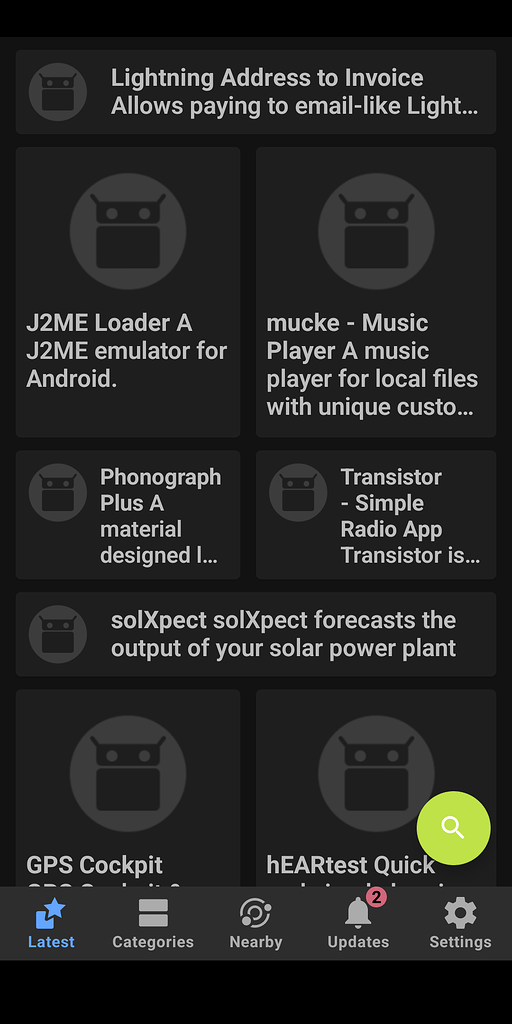 All froid apps turn black - F-Droid Forum
